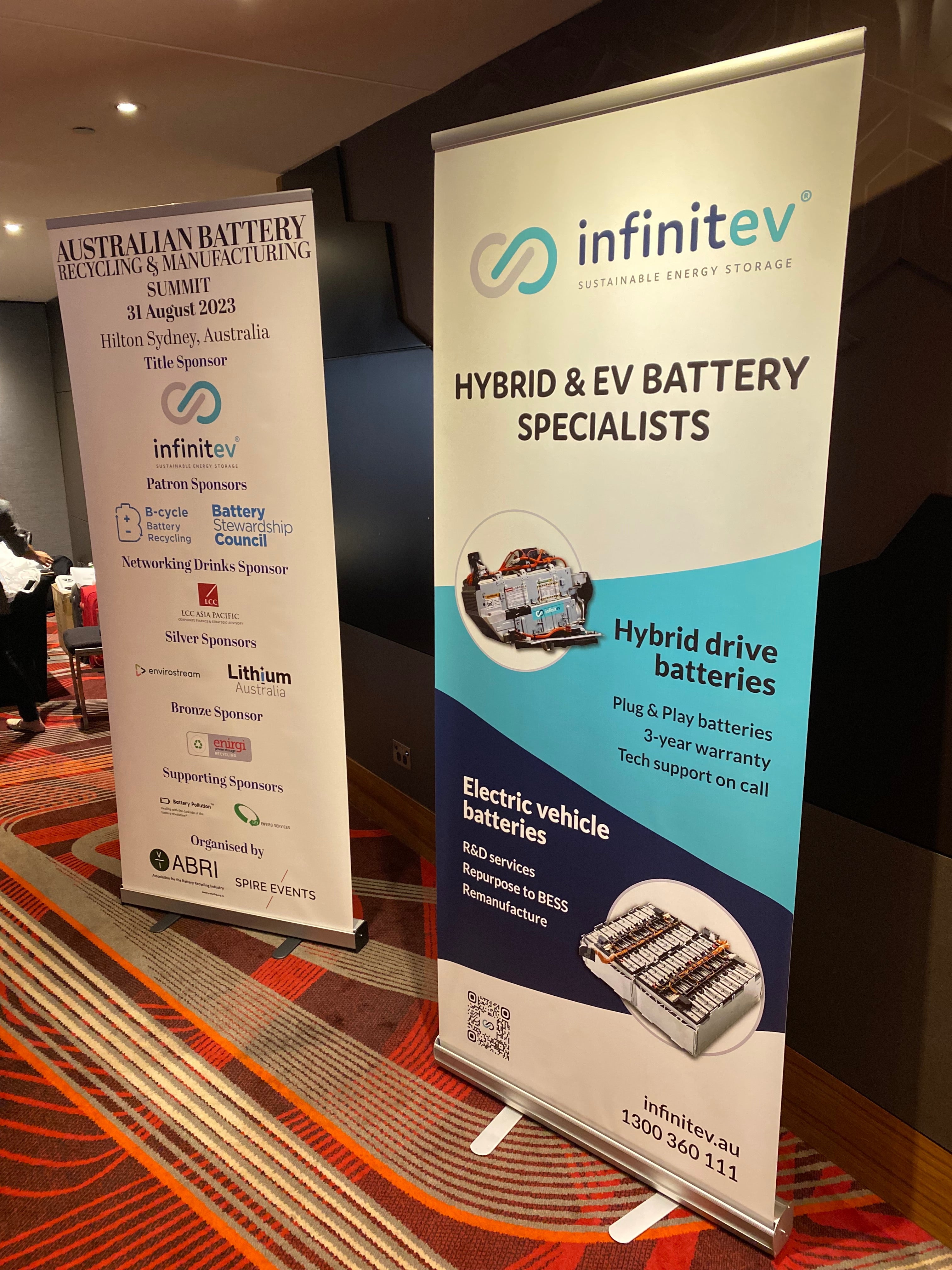 Infinitev Spearheads Circular Economy for Hybrid and EV Batteries at t