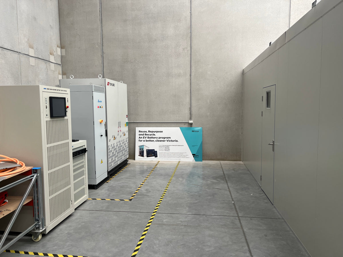 Storage and maintenance of hybrid and electric vehicle batteries in Au ...