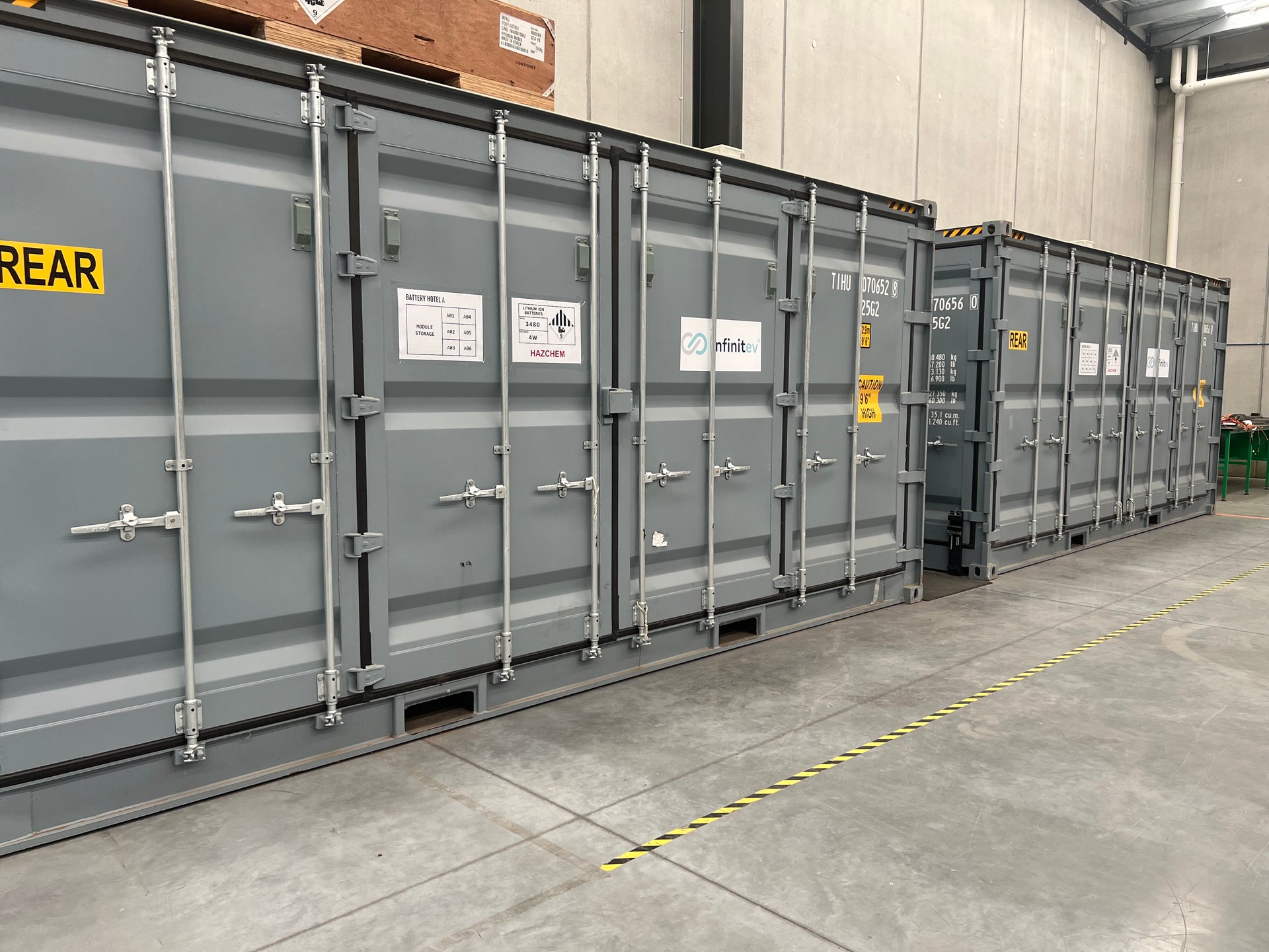 Battery storage and EV quarantine containers engineered for safety and ...